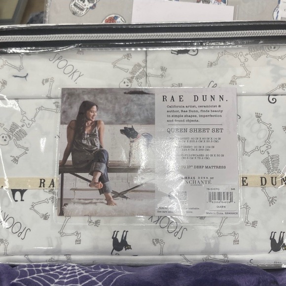 Rae Dunn | Bedding | Rae Dunn Spooky Queen Size Sheet Set | Poshmark
